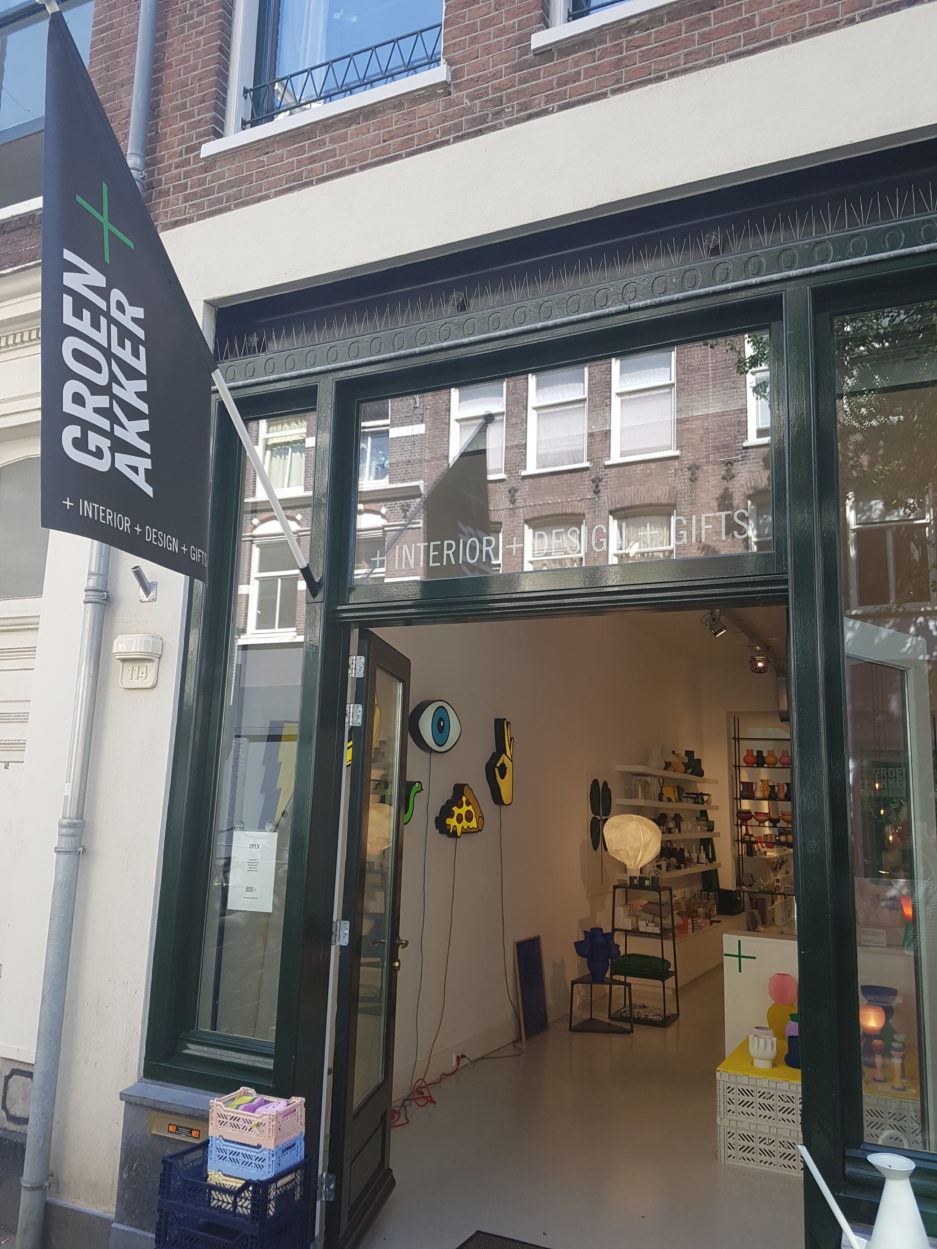 Shopping guide in Amsterdam, a colorful design & gifts shop: Groen ...